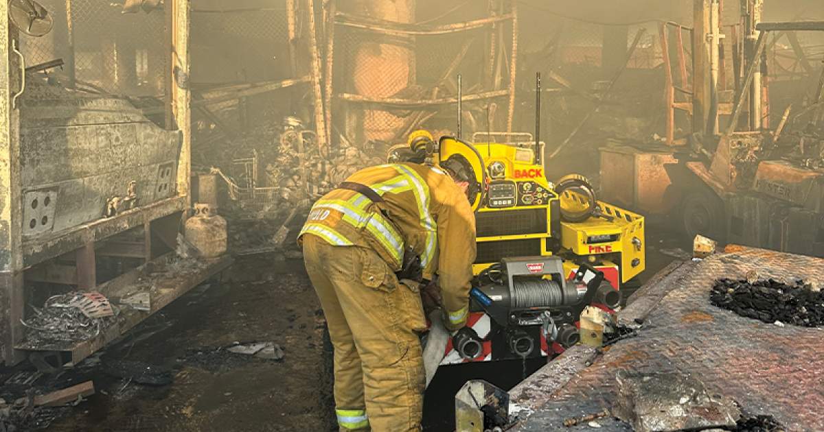 Thermite® RS3 Assists Interior Fire Fight on Los Angeles Freeway | Howe ...